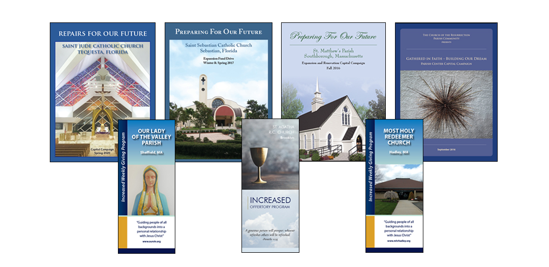 Parish Campaigns – Cathedral Letter Concepts